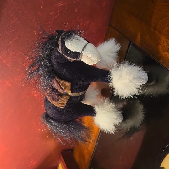 Disney | Toys | 22 Disneypixar Brave Angus Black Clydesdale Horse Plush ...